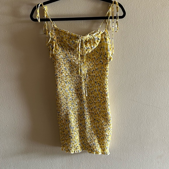 Dresses | Nwt Yellow Body Con Sundress | Poshmark